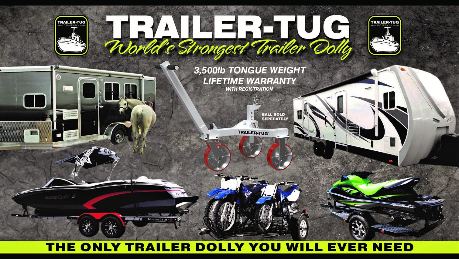 The World's Best Trailer Dolly - Trailer Tug – TRAILER-TUG